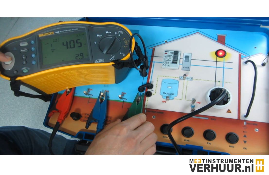 Fluke 1653 - Installatietester - Meetinstrumenten Verhuur