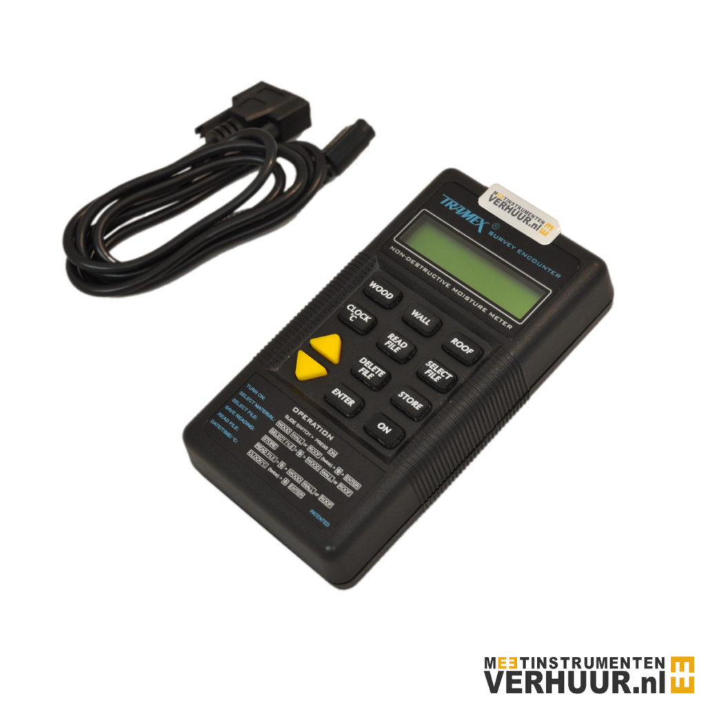 Tramex CME4 - Beton Vochtmeter - Meetinstrumenten Verhuur